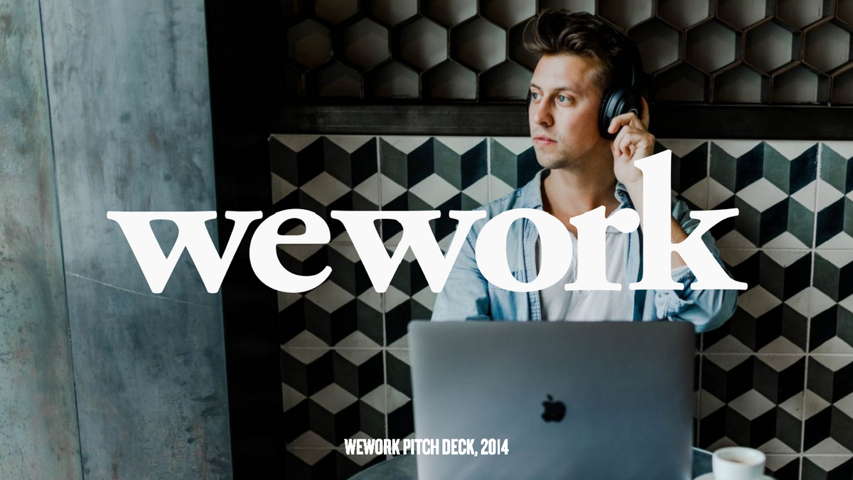 PowerPoint Makeovers: The WeWork Pitch Deck | The Beautiful Blog